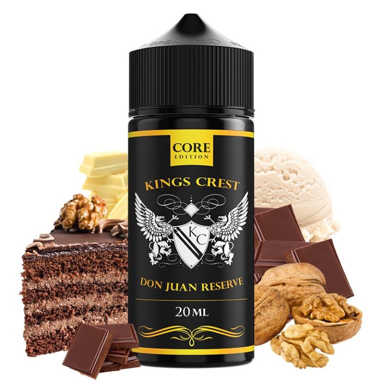 King crest - aroma Don Juan reserve Core 20ml longfill | The Vaping Club